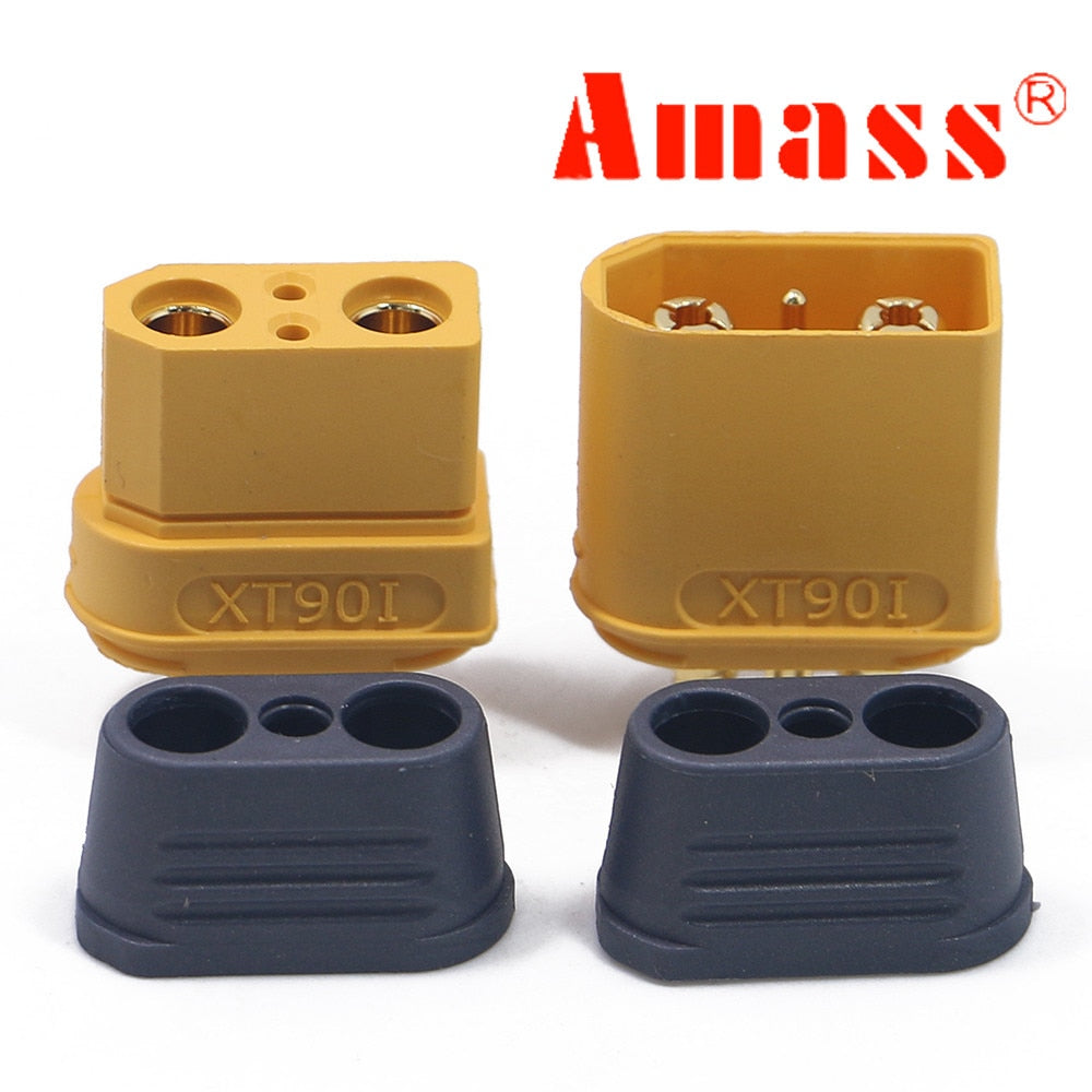 AMASS XT90I dual signal pin model airplane connector XT90 (2+2) plug o ...