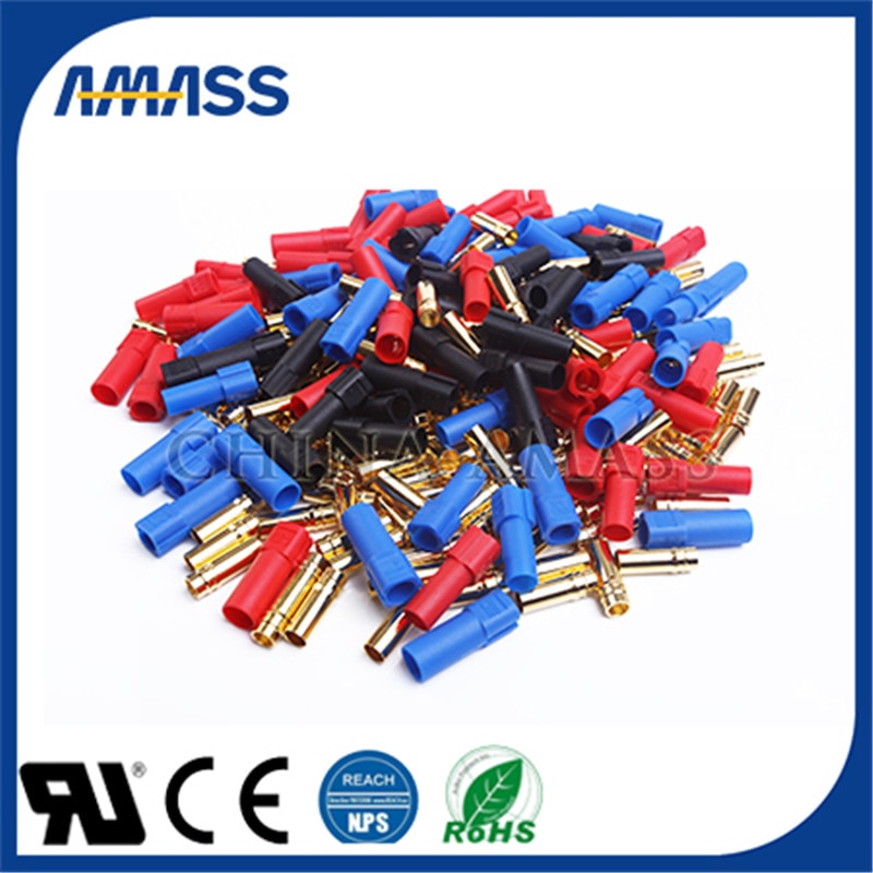 AMASS XT150 gold plated 60A connector, for lithium battery and other R ...