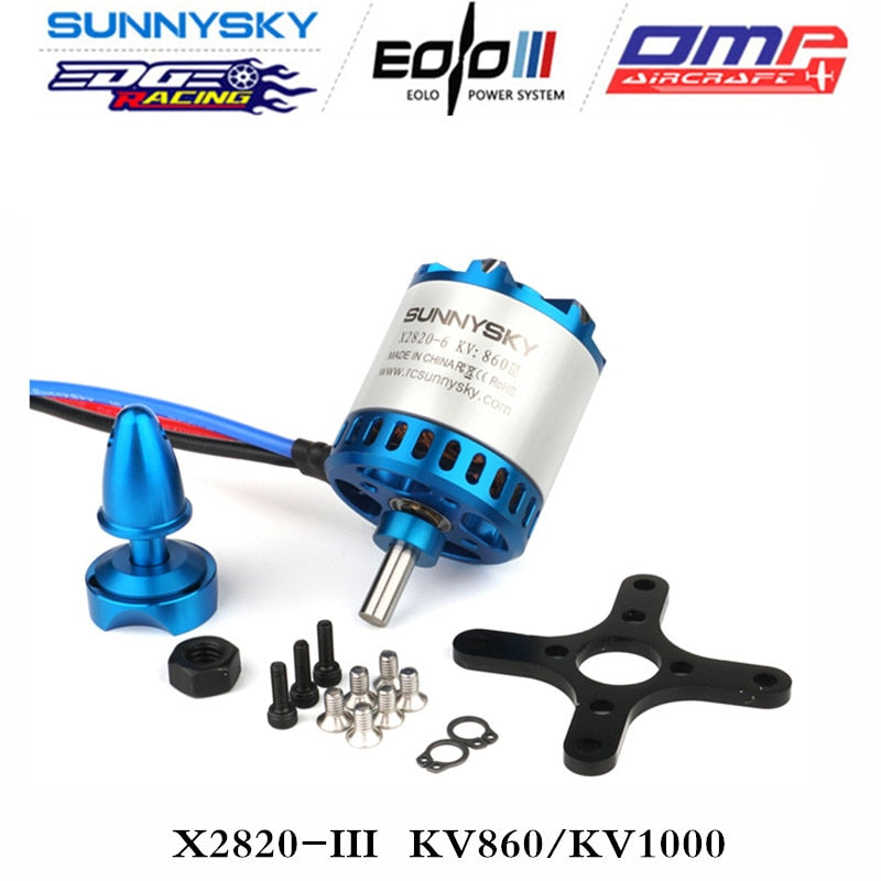 Original Sunnysky 3rd generation X2820 III 860KV 1000KV fixed wing ser ...