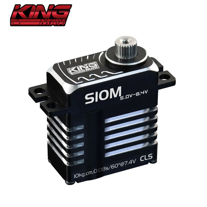 KINGMAX S10M 20g Steel Gear Aluminum Shell High Voltage Digital Mini S ...