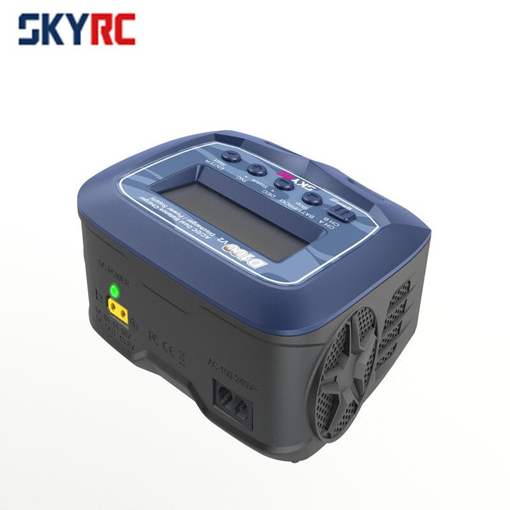 SKYRC D100 V2 Li-Polymer/Li-Fe/LiPo/HV LiPo Charger Dual-Channel Li-Po ...