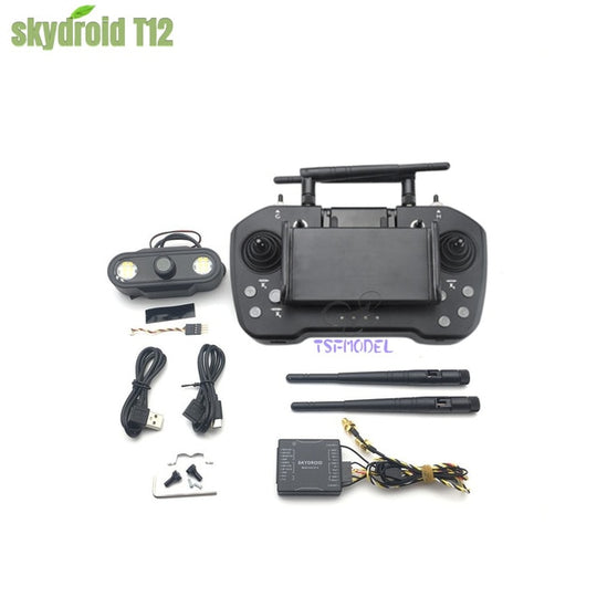 Skydroid T12 Remote Control Three-Body Camera 20km Digital Map Transmi ...